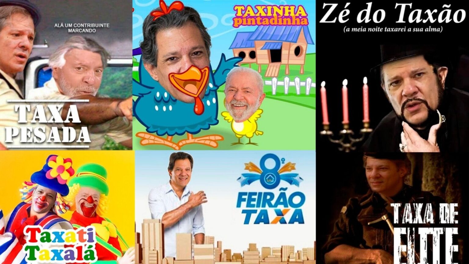 "Zé do Taxão", "Taxarel", "Taxati Taxalá", "Taxinha Pintadinha": Memes ...