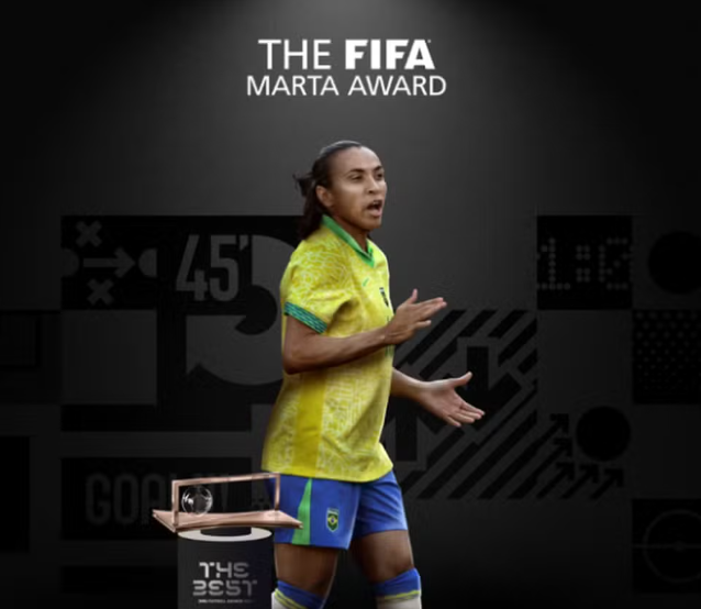 Marta Conquista Prêmio Marta do Fifa The Best pelo Gol Mais Bonito da ...